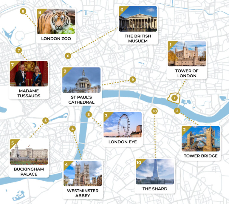 How to Get to Tower of London: Tube, Bus & Map